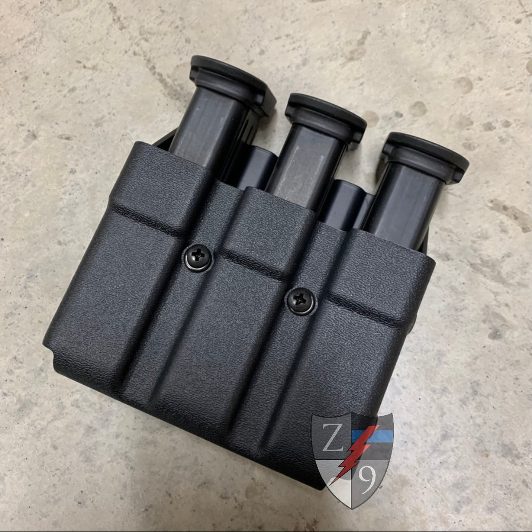 Duty Style Triple Mag Pouch - 45cal – Zero9 Holsters