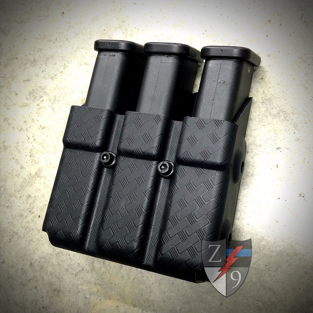 Duty Style Triple Mag Pouch - 9/40 – Zero9 Holsters