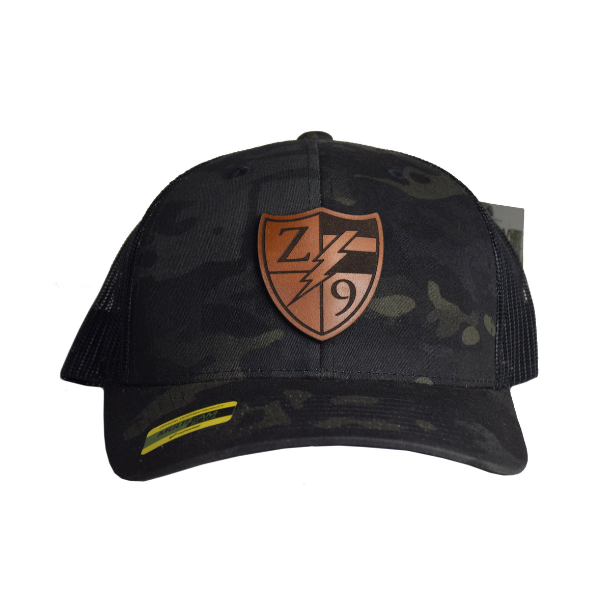 Z9 Shield Logo Leather Snapback – Zero9 Holsters