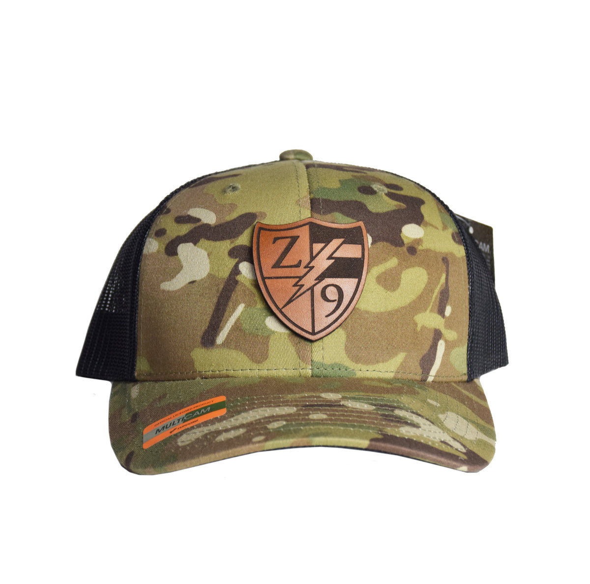 Z9 Shield Logo Leather Snapback – Zero9 Holsters