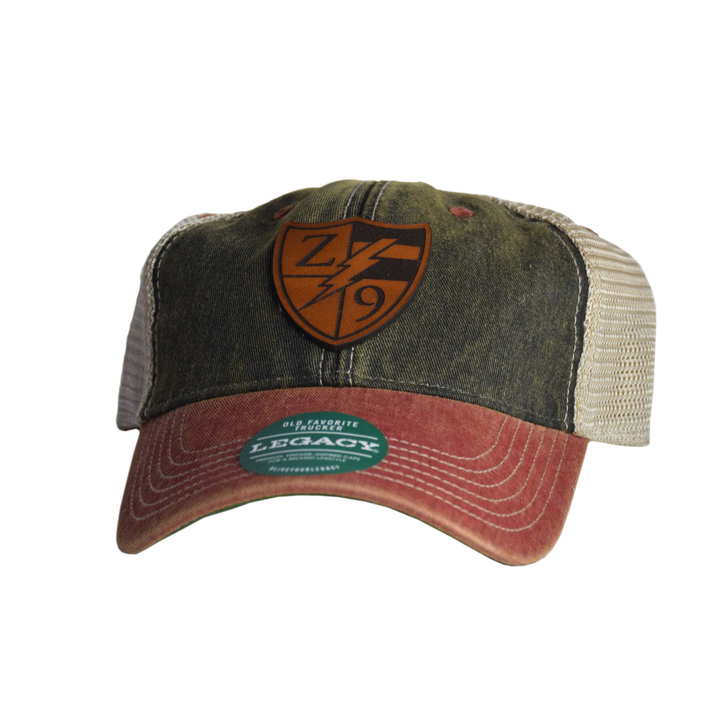 Z9 Shield Leather Legacy Dad Hat – Zero9 Holsters